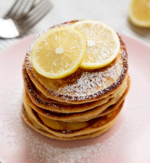 Easy Lemon Ricotta Pancakes - Elle Gourmet