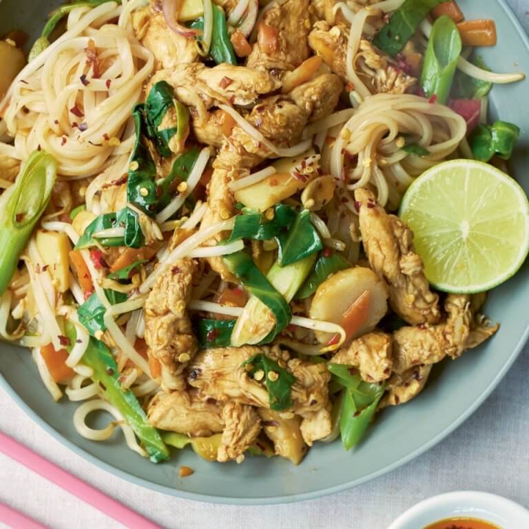 Easy Pad Thai - Elle Gourmet