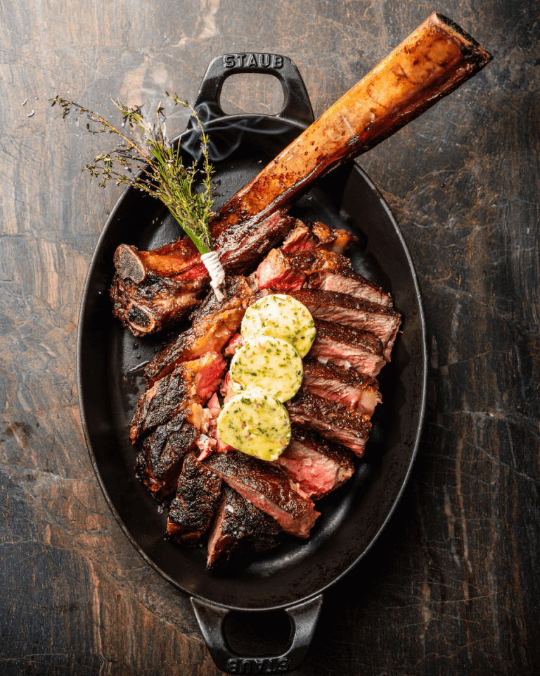 The design of Flame + Smith restaurant is as enticing as its menu ...