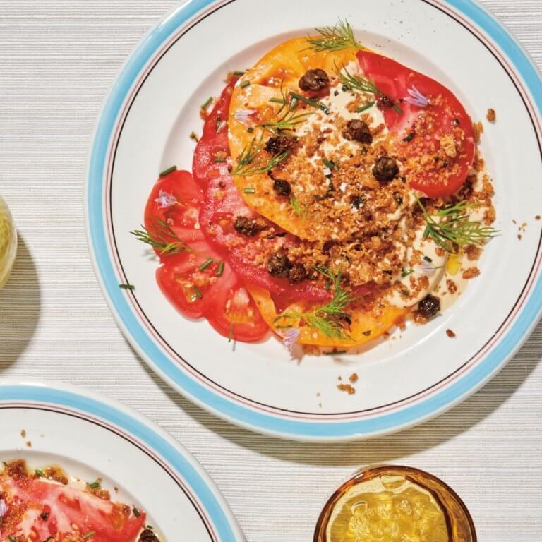 Tomato Tonnato - Elle Gourmet