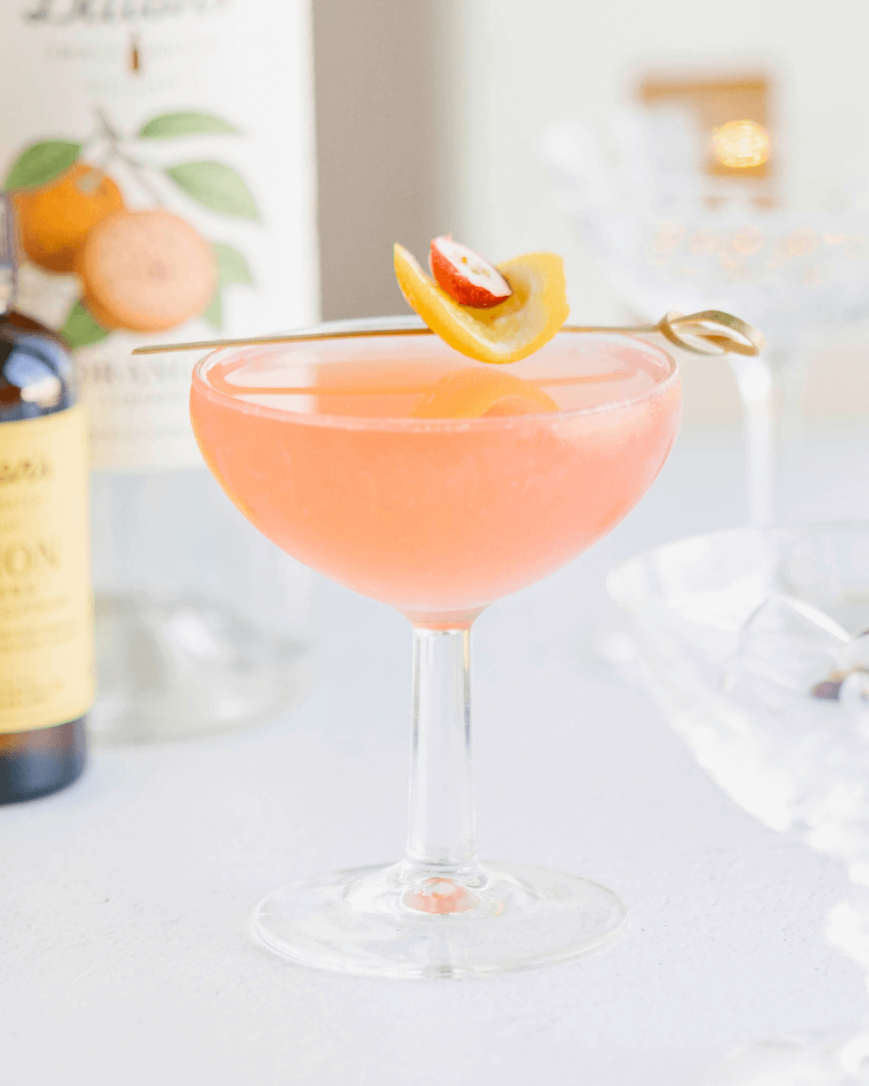 Cranberry Jasmine Gin Cocktail Recipe - Elle Gourmet