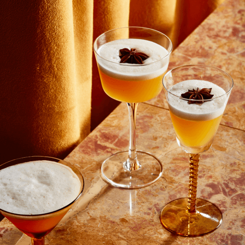 Spiced Citrus Flip Cocktail - Elle Gourmet